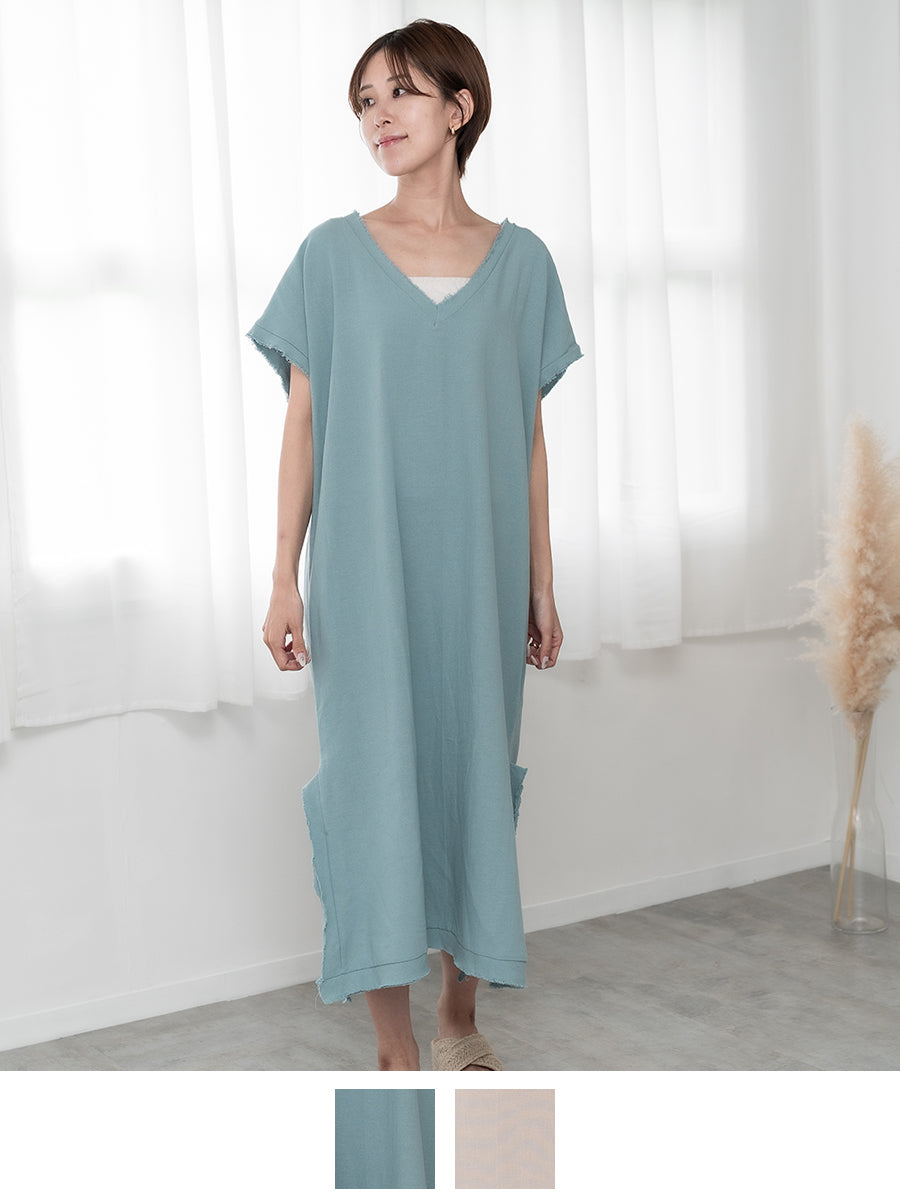 Sea Harbour(シーハーバー)カフタンコットンシンプルワンピース | リゾートワンピース通販CANBE(キャンビー) – CANBE ...